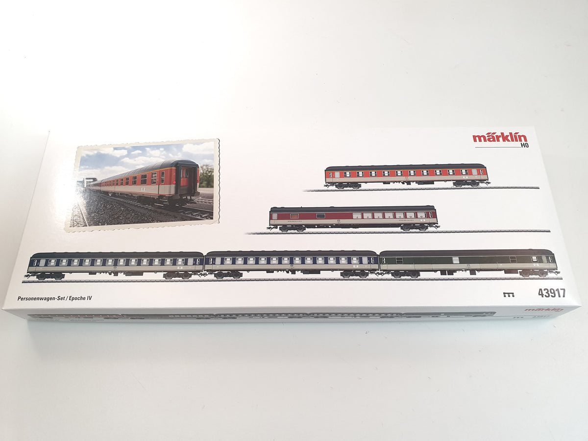 Personenwagen Set Pop-Design, Märklin H0 43917 neu, OVP – lokomofreund