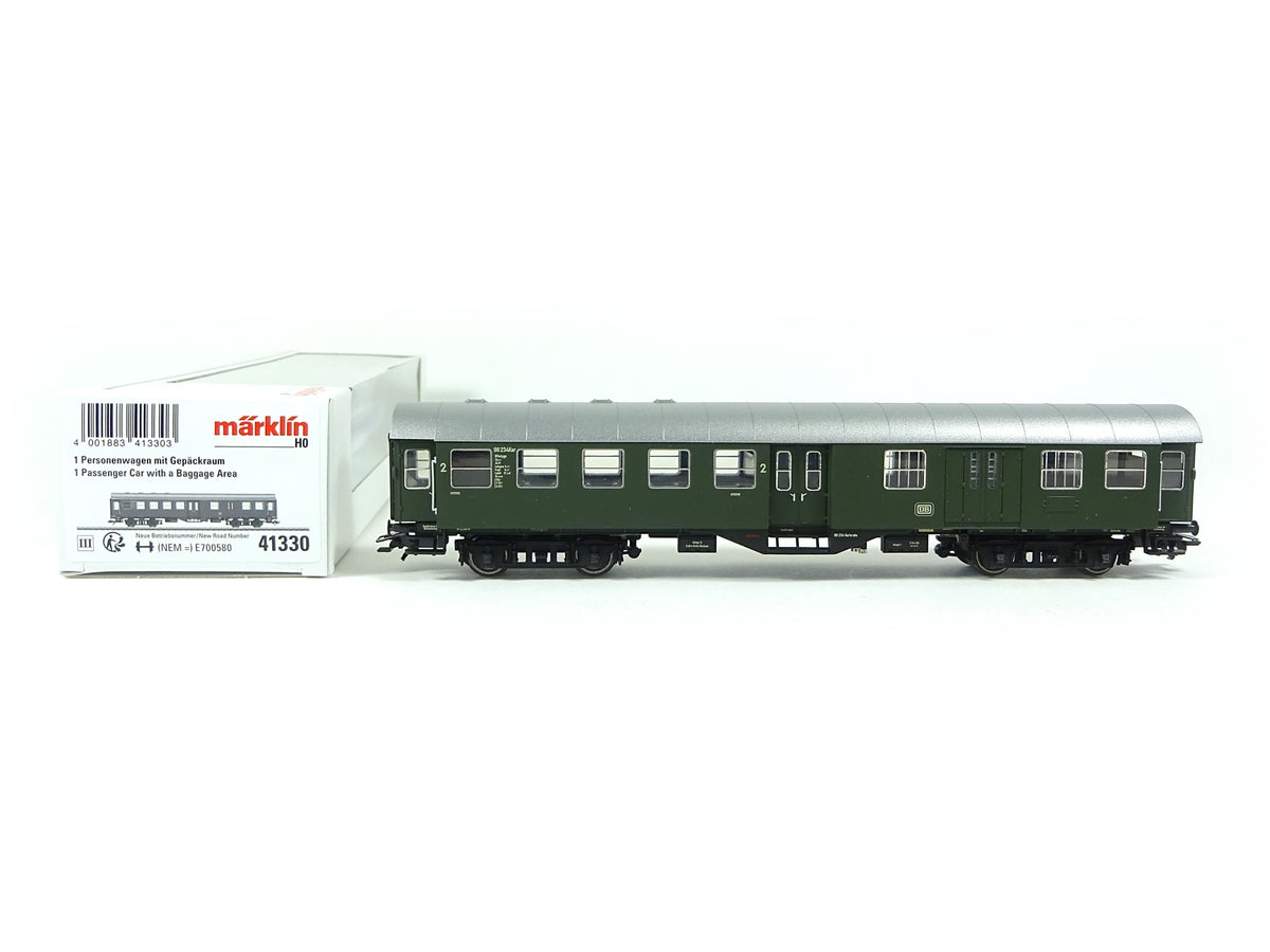 Personenwagen Umbauwagen 2. Kl mit Gepäckraum, DB, Märklin H0 41330 ne ...