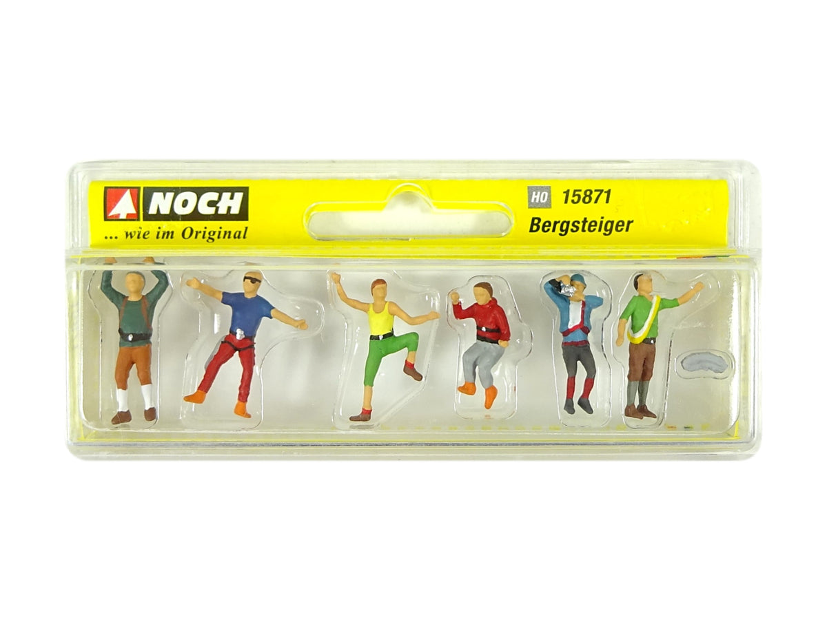 Modellbahn Figuren Bergsteiger, Noch H0 15871 neu, OVP – lokomofreund