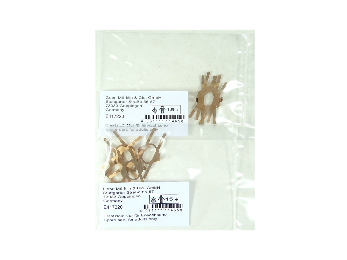 Ersatzteil Beleuchtung Blattfeder Massefeder 10 Stück, Märklin / Trix ...